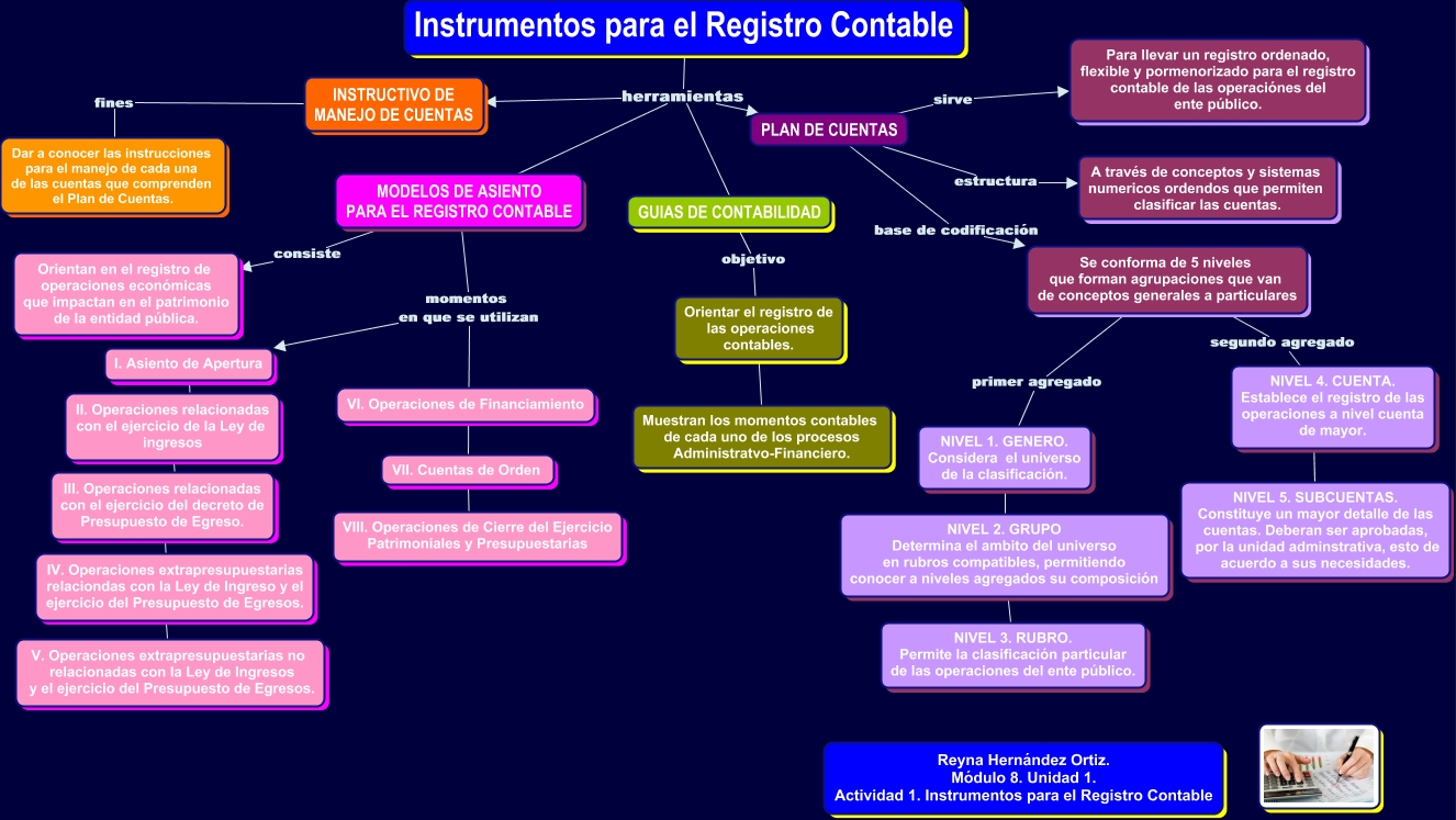 Istrumentos para el Registro Contable - Herramientas